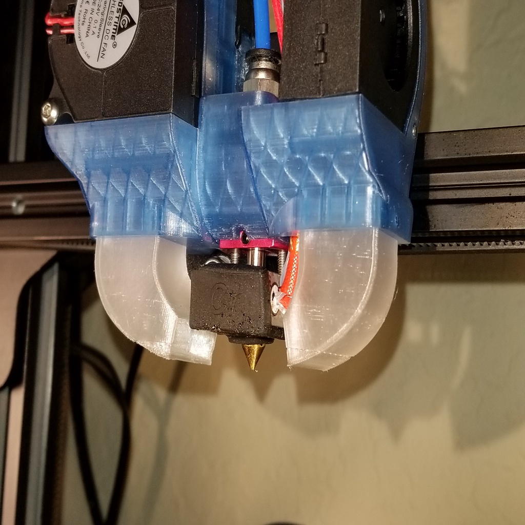 QMB Ender 3 hot-end and part cooler by glabifrons | Download free STL ...