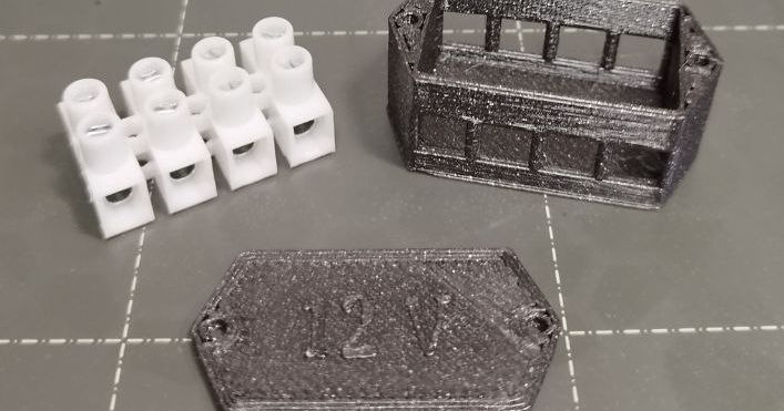 Terminal block case/housing - Lüsterklemme Gehäuse by Mangnoppa ...