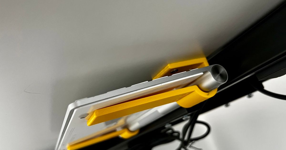 Apple Magic Keyboard Under Desk Mount by Marcus | Download free STL ...