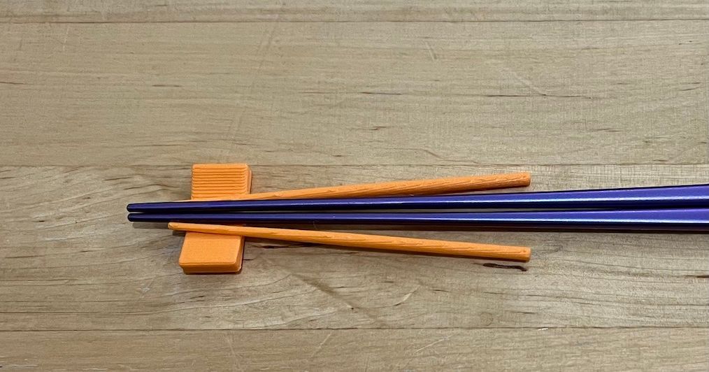 Chopstick and Holder Chopstick Holder by Y F | Download free STL model ...