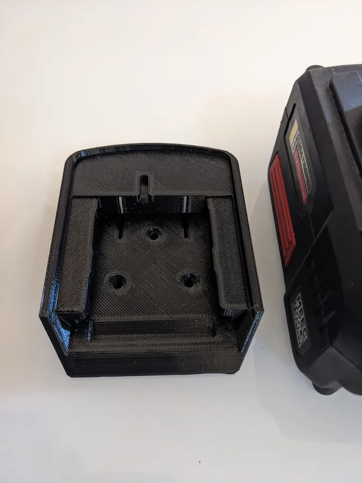 Meec 18V battery mount by Jan Fre | Download free STL model ...