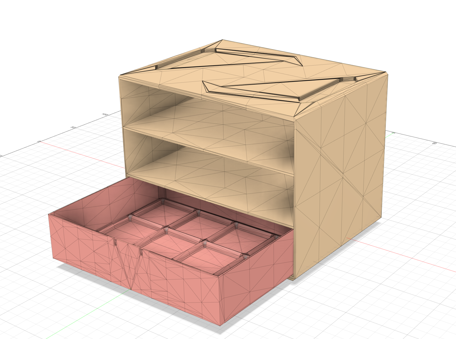 4x3x4 Gridfinity Modular Drawer System by Keso | Download free STL ...