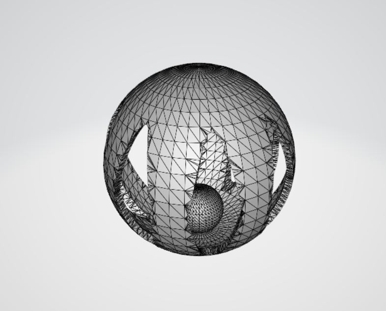 Cat toy - ball in a ball by Happy print | Download free STL model ...