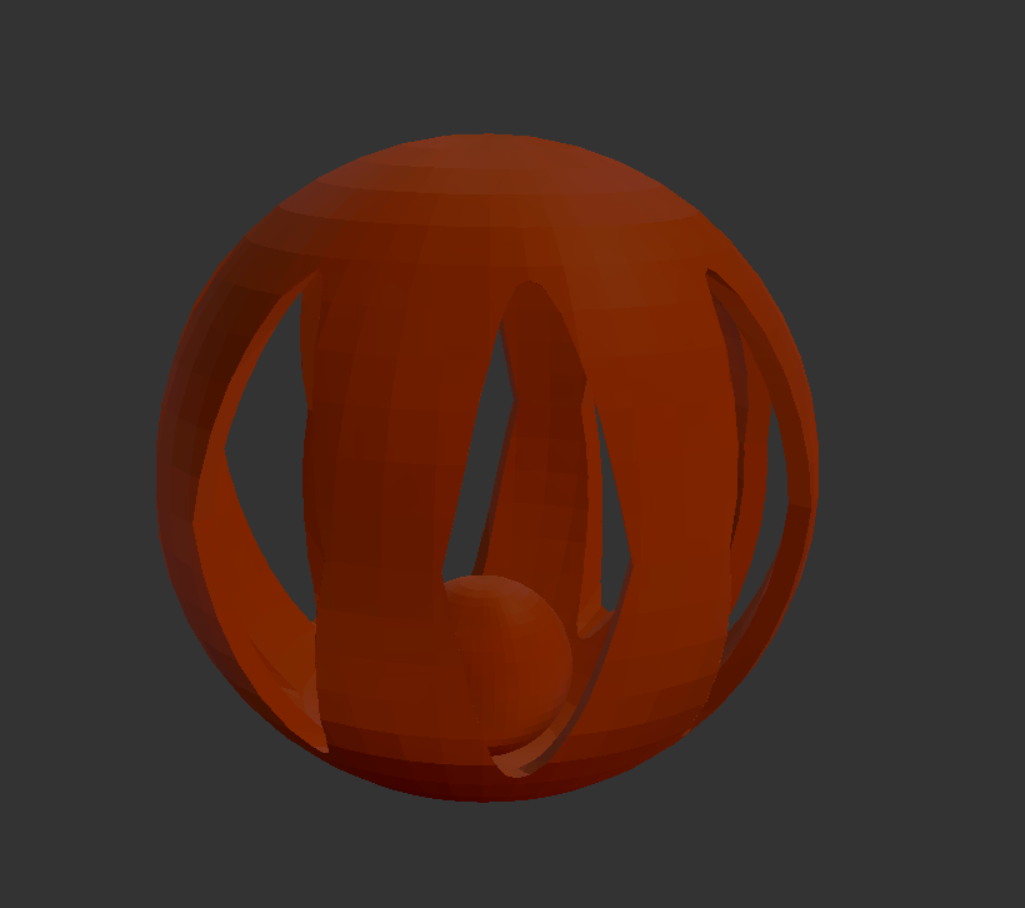 Cat toy - ball in a ball by Happy print | Download free STL model ...