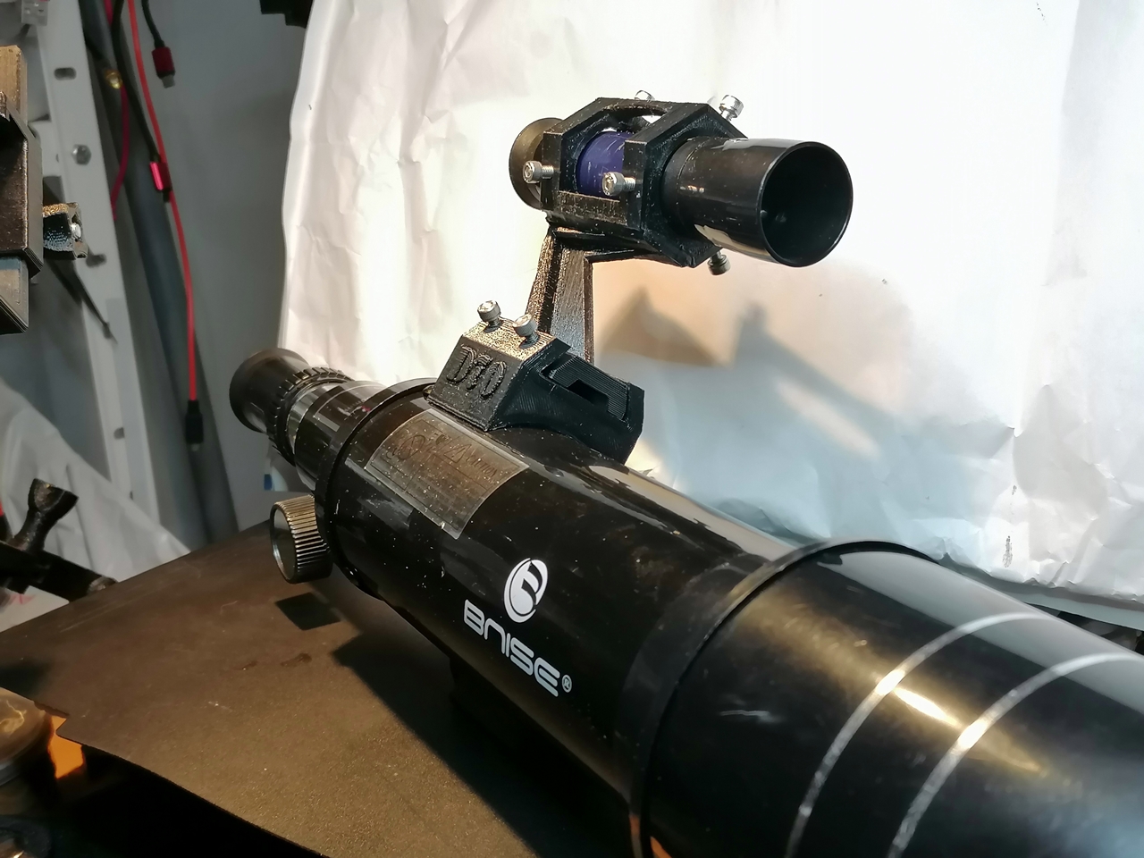 Finderscope mount with shoe by tommobil | Download free STL model ...