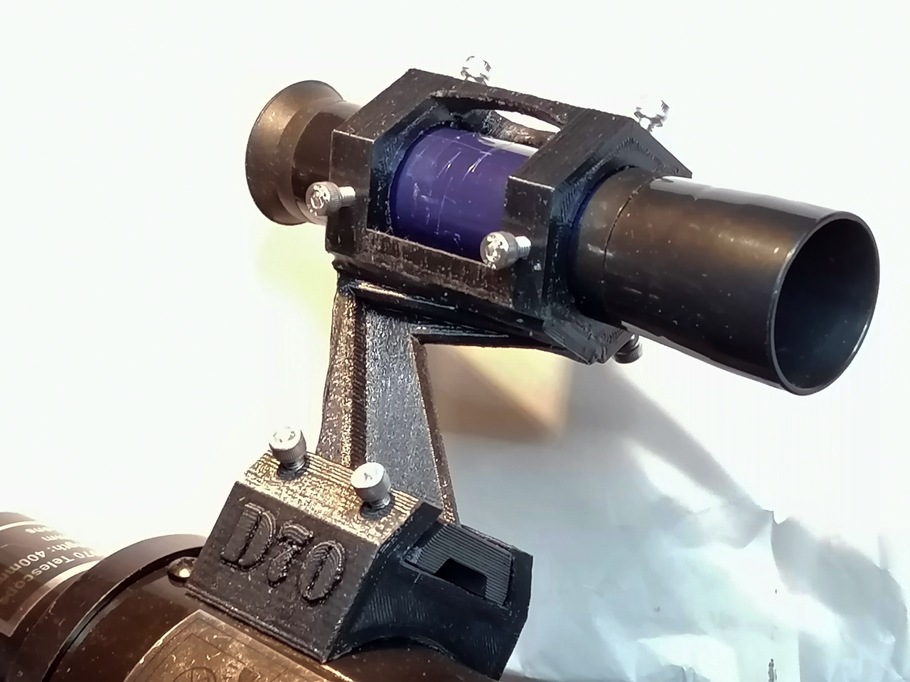 Finderscope mount with shoe by tommobil | Download free STL model ...
