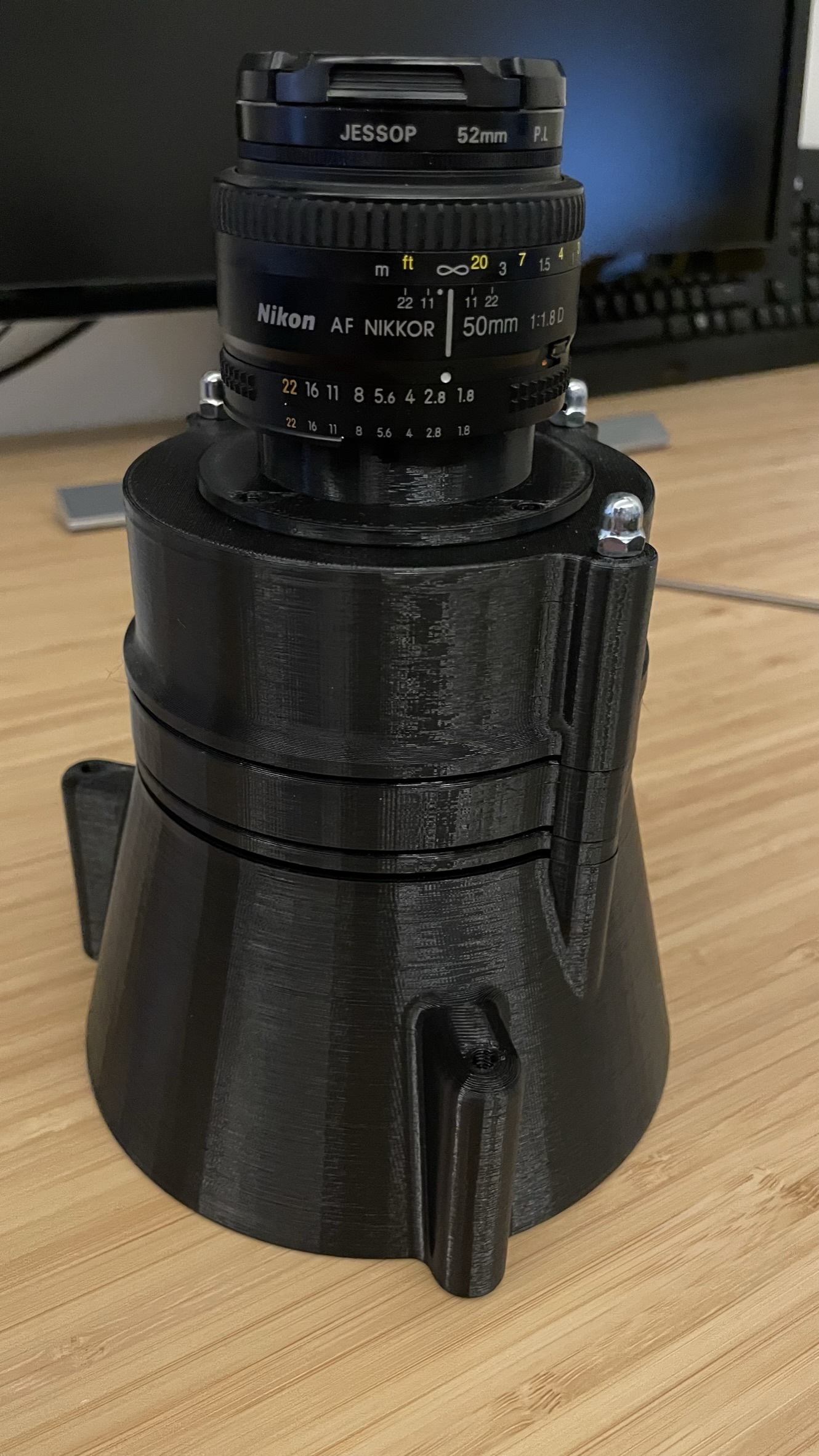 Gobo front for Nikon F-Mount by b4de4nd | Download free STL model ...