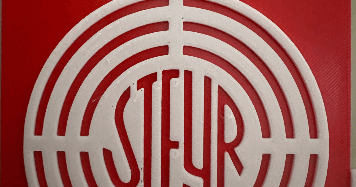 Steyr Logo by klanaPod | Download free STL model | Printables.com