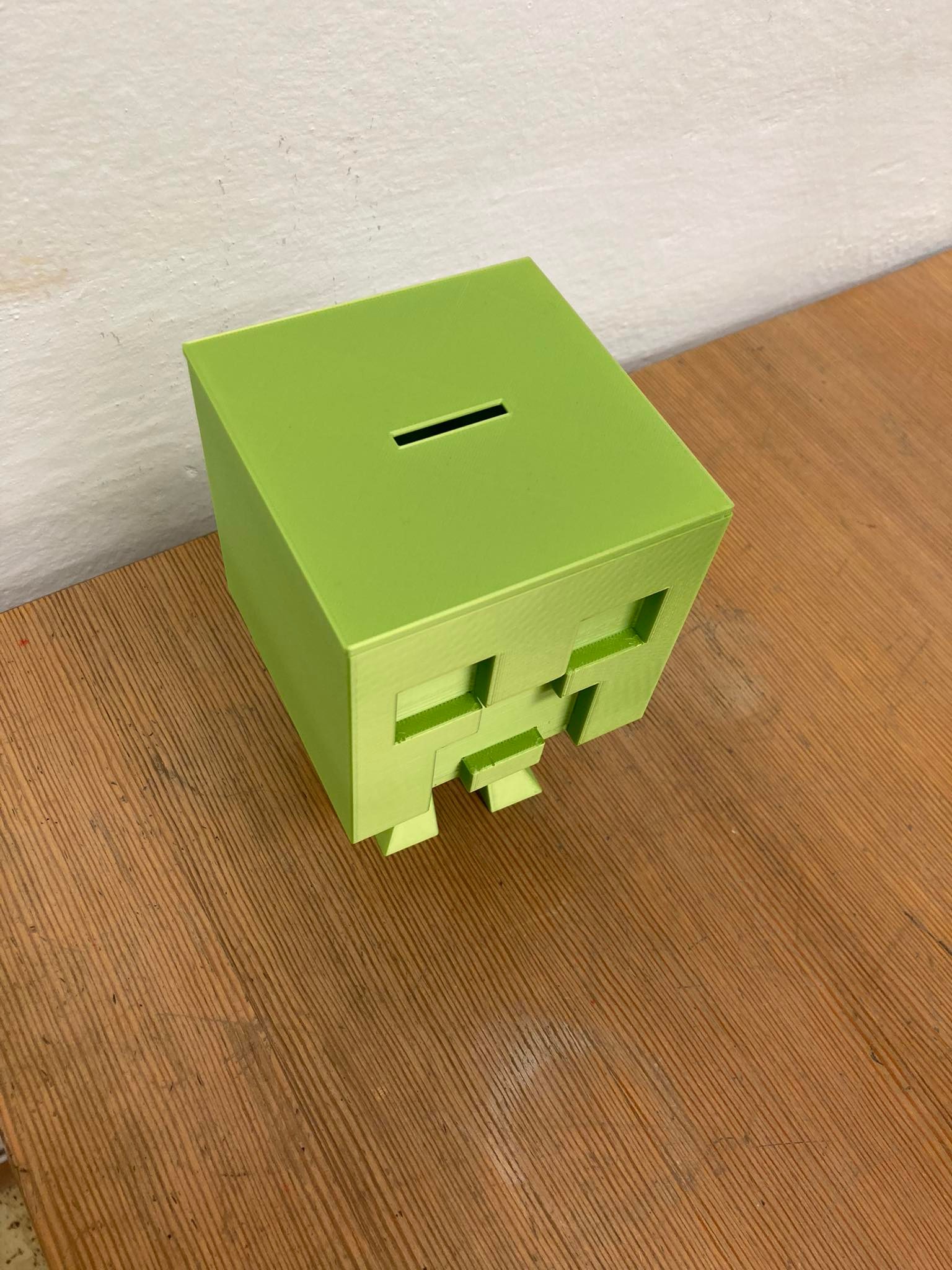 Minecraft creeper cashbox by rstastny | Download free STL model ...