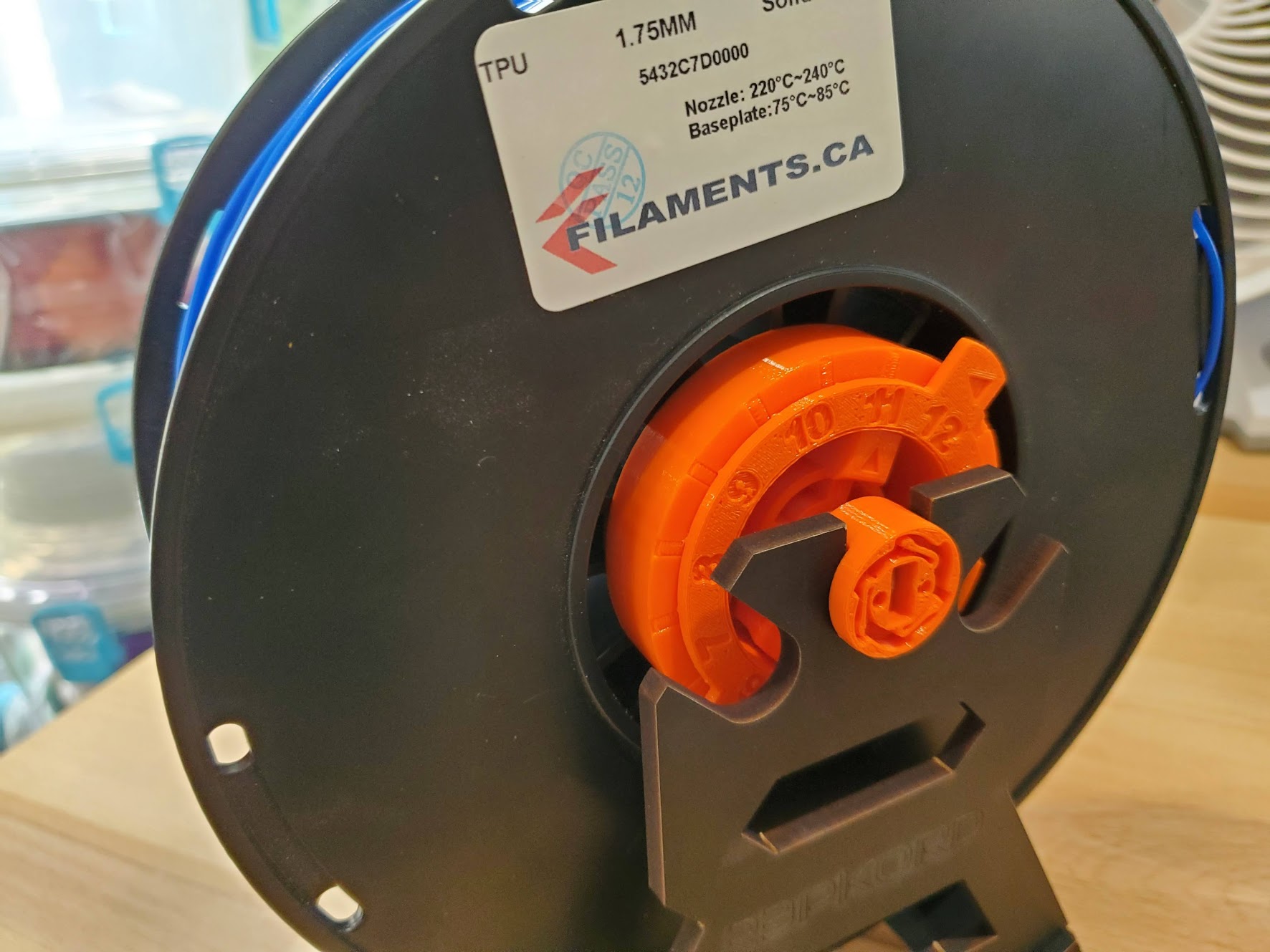 Filaments.ca Spacer - Repwinder by Verris | Download free STL model ...
