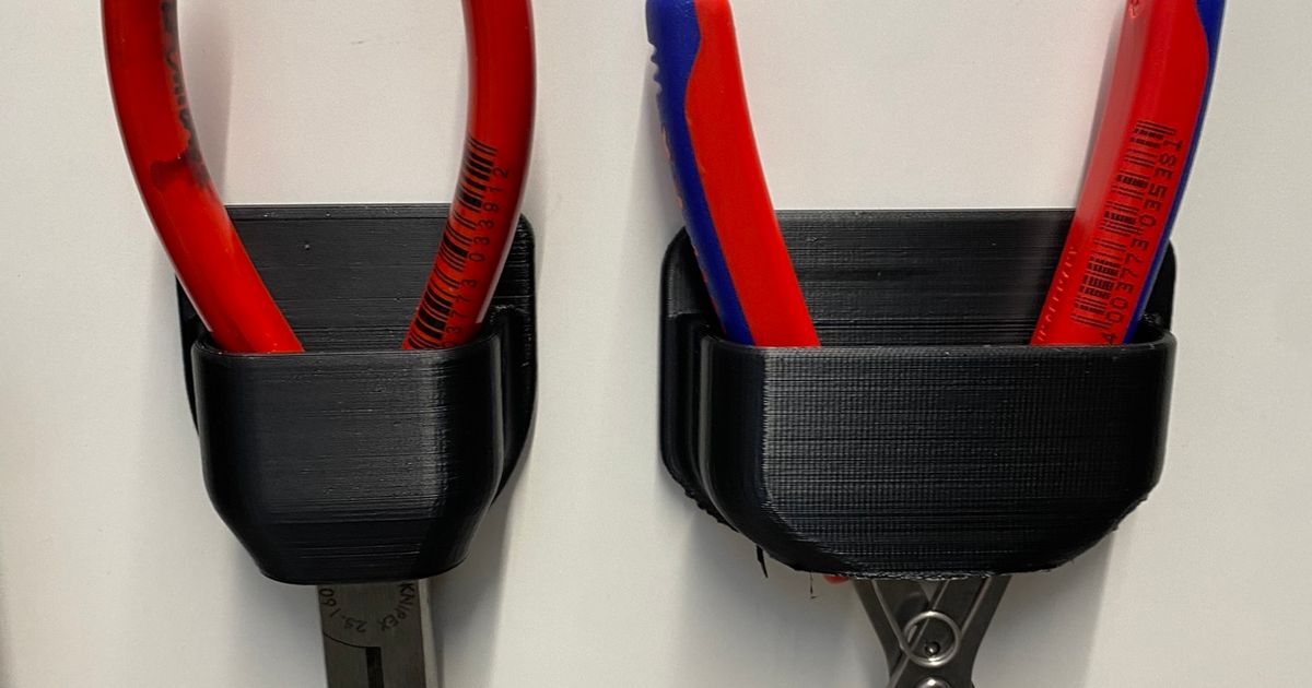 Adhesive Mount / Holder for Knipex Side Cutters by Aaron | Download ...