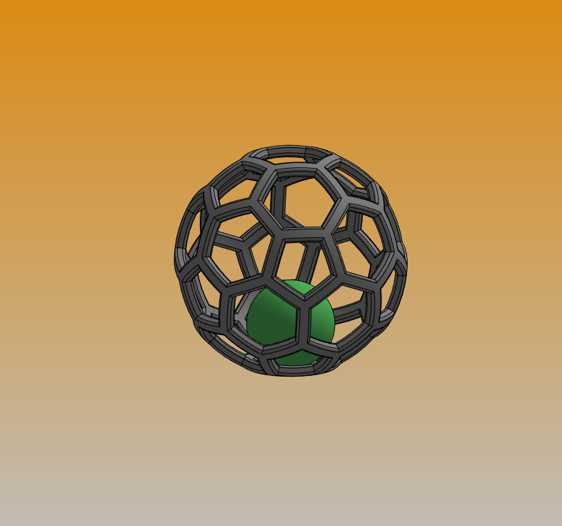 Buckyball for Pets by campy | Download free STL model | Printables.com
