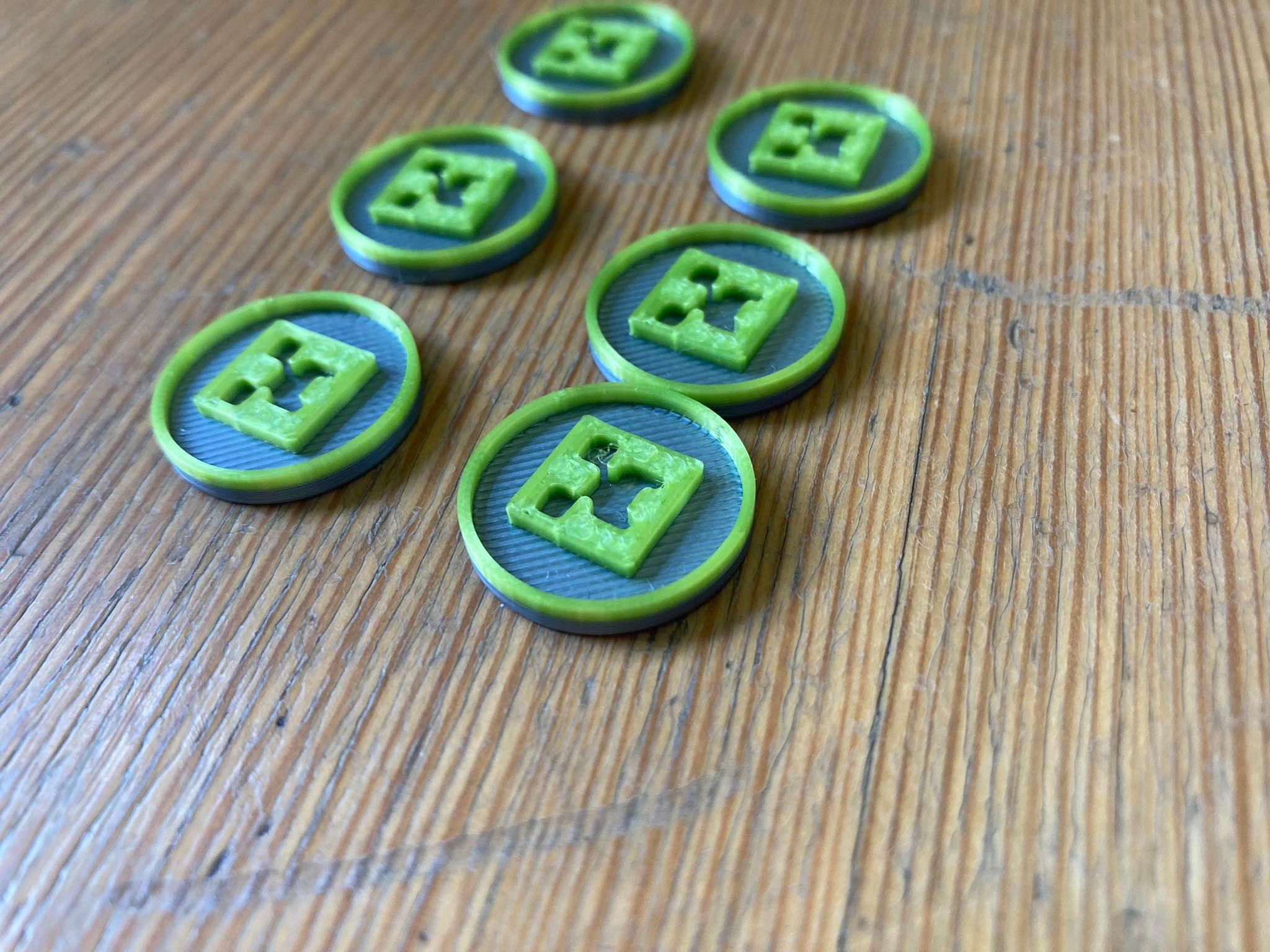 Creeper coin by rstastny | Download free STL model | Printables.com