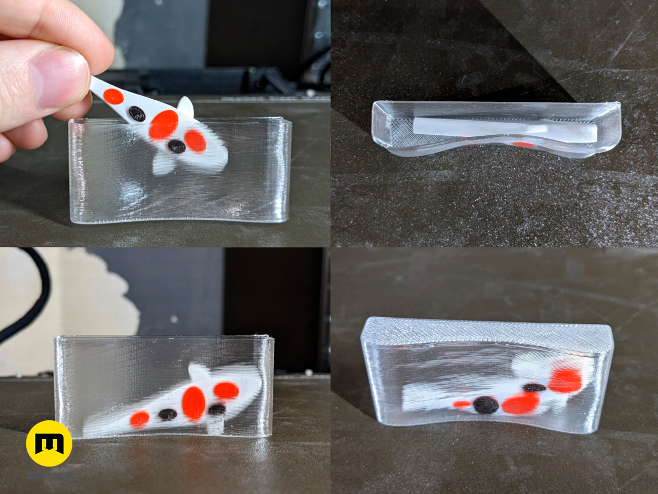 Koi Fish Chopstick Rest by 3Demon | Download free STL model ...