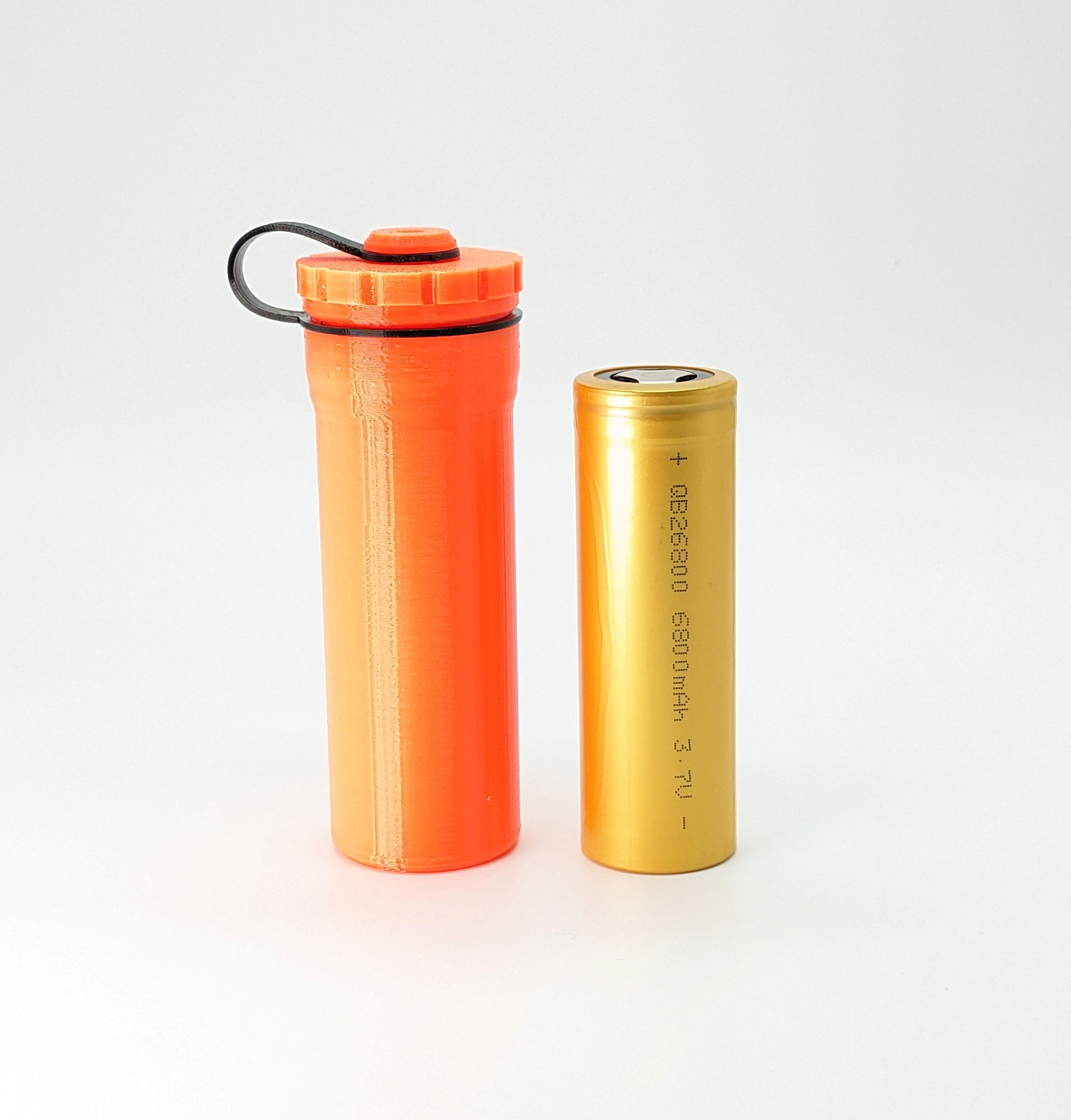 Screw-Lid 26800 Battery Holder by Spicy3d | Download free STL model ...