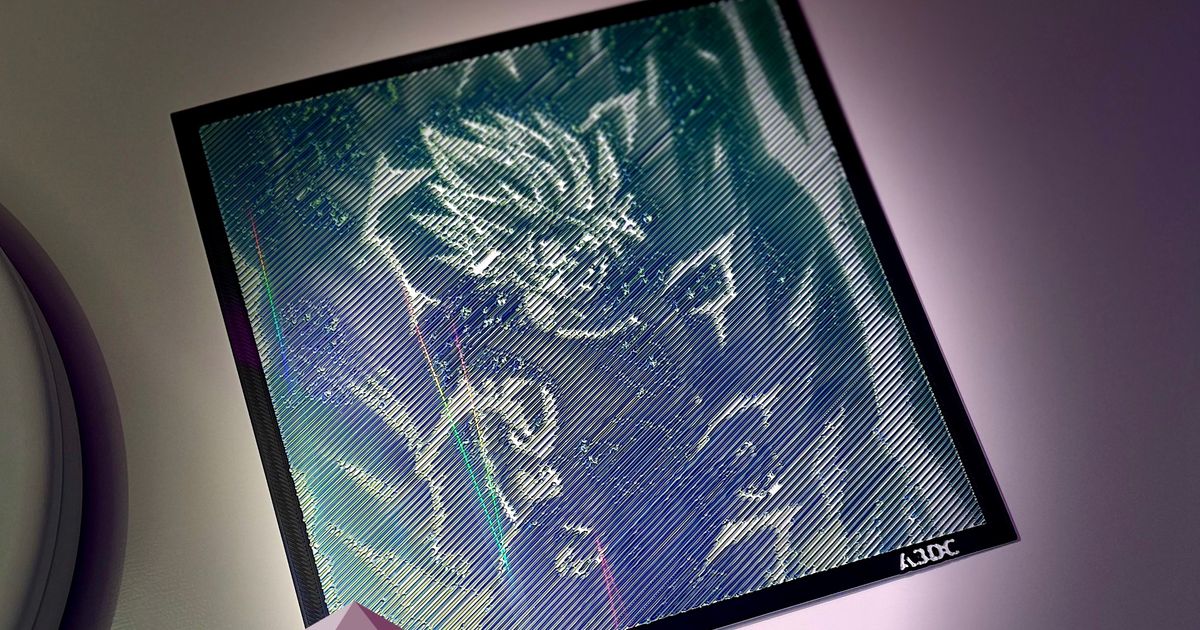 Goku super Saiyan "Dragon Ball Z" optical illusion By Art3Dchoix by # ...