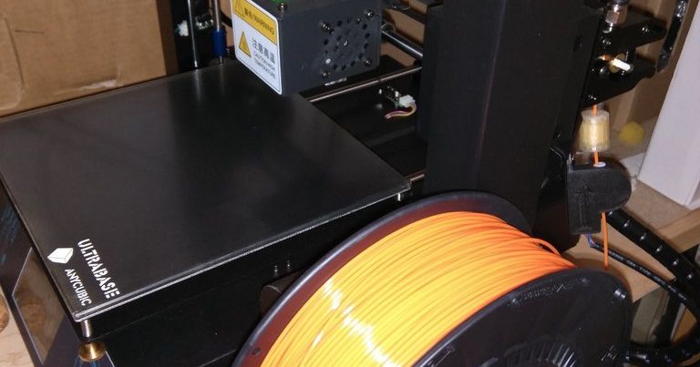 Collapsible spool holder with bearings (Anycubic i3 Mega) by tobster ...