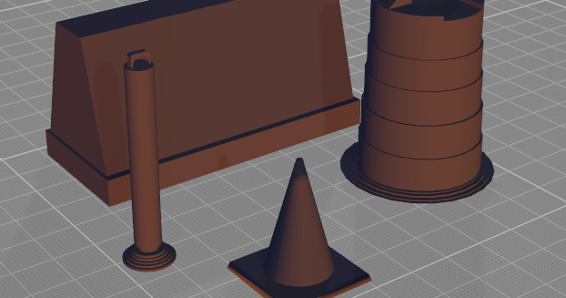 Traffic Cone Pack by -JKDev- | Download free STL model | Printables.com