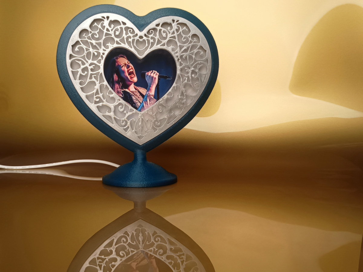 Illuminated Photo Frame. "Forever in my Heart" by Wim V | Download free ...
