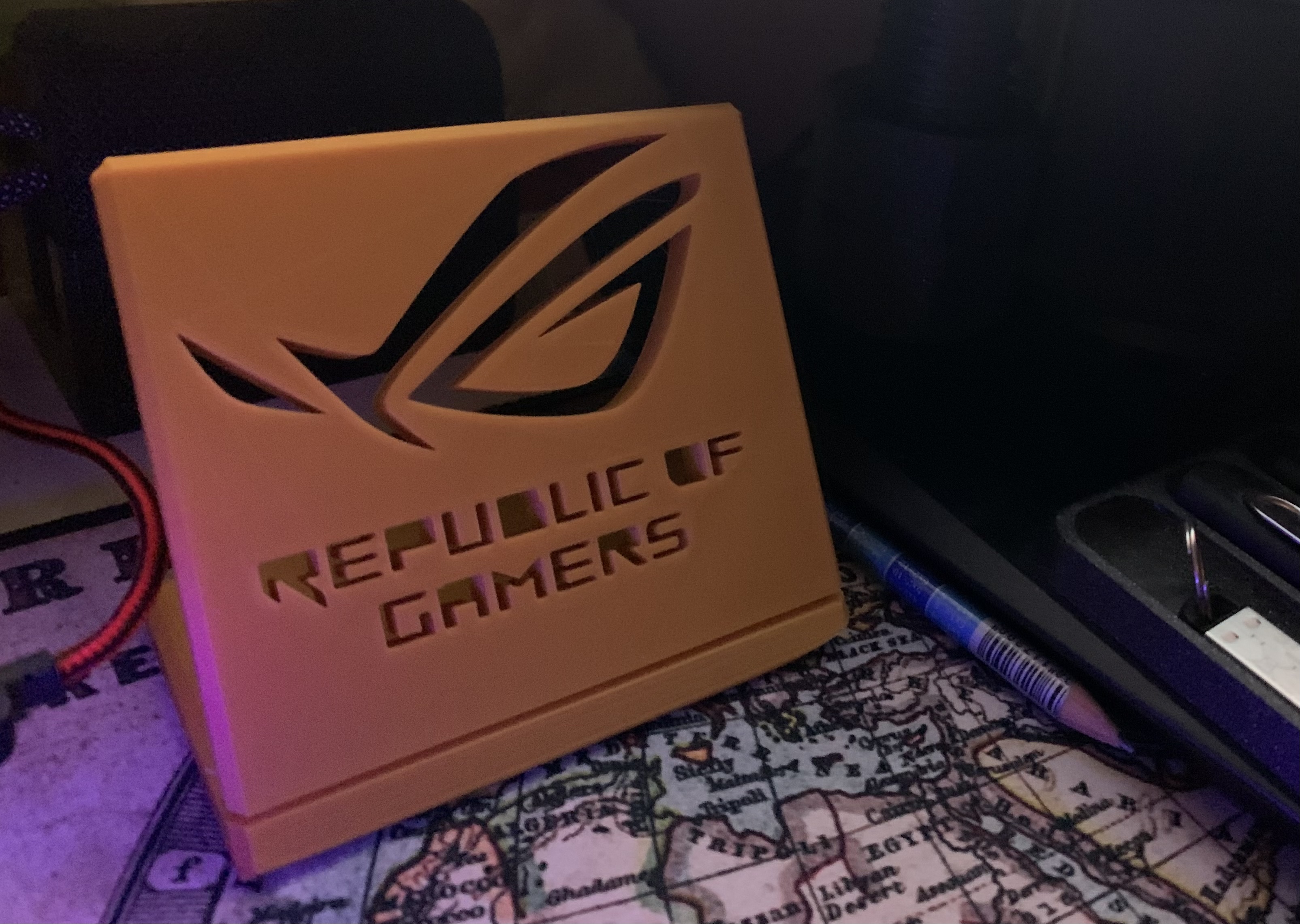 Rog logo stand by elt | Download free STL model | Printables.com