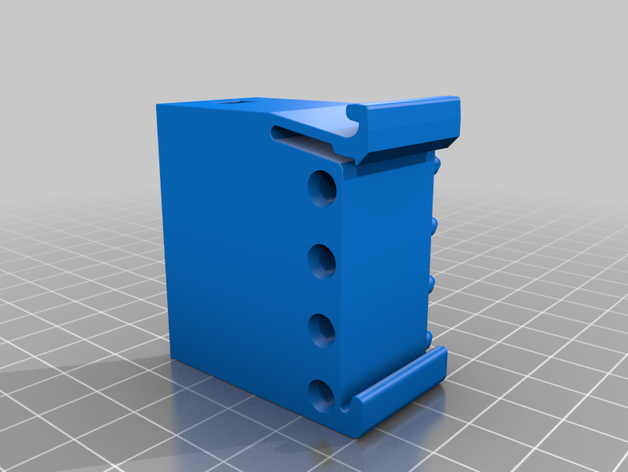 Legrand DLP series RJ45 Din Rail Adapter by Renba | Download free STL ...