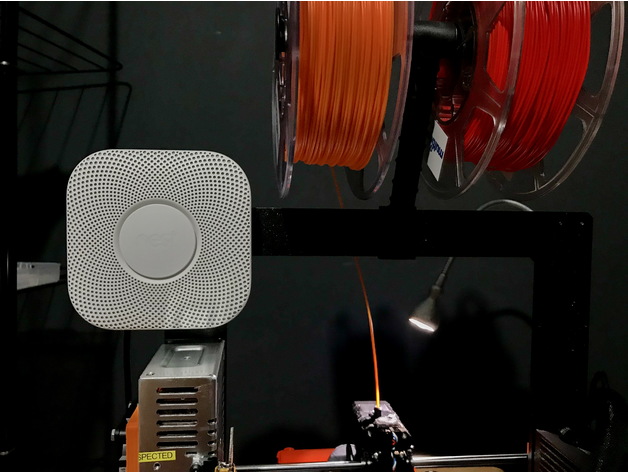 Nest Protect for Prusa I3 (Web enabled Smoke Detector) by Renba | Download free STL model ...