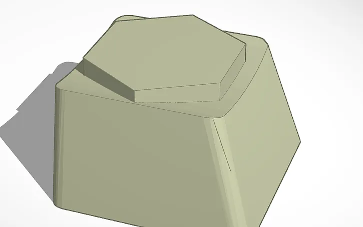 Hexagon MX-Style Keycap by TheYellowDuck | Download free STL model ...
