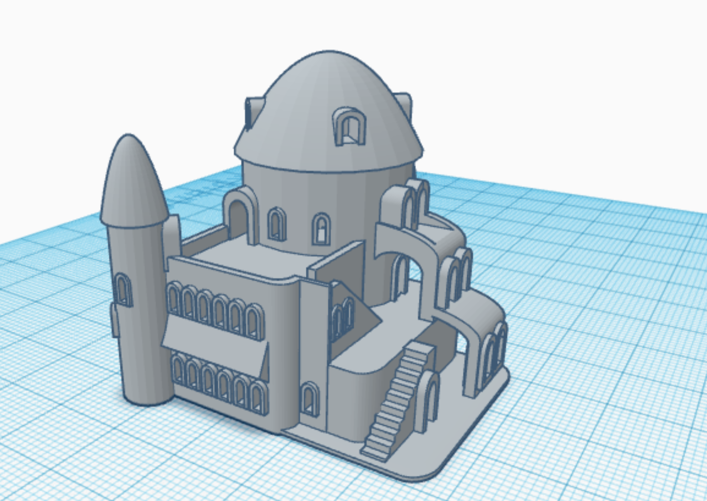 Fantasy Building 1:304 scale by Manguy dude | Download free STL model ...