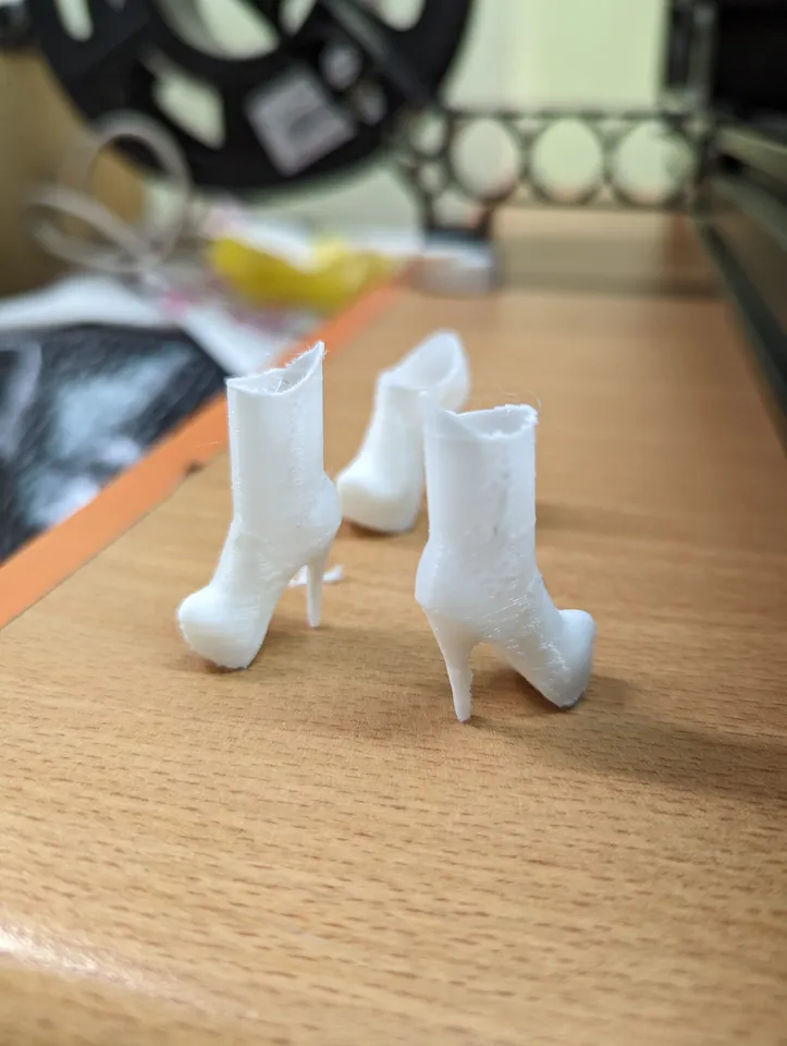 High heels boots miniature by Ertan Ozaydin | Download free STL model ...