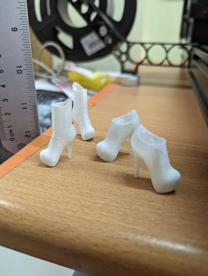 High heels boots miniature by Ertan Ozaydin | Download free STL model ...