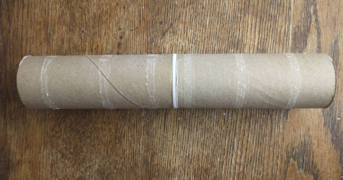 Cardboard Tube Joiner by Books | Download free STL model | Printables.com