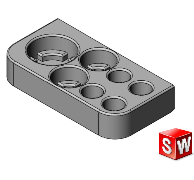 Combination Ash Tray Debowler + Cup + Vape Juice/Battery Holder by ...