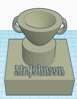 Mr. Johnson Trophy by Gabriel Whigham | Download free STL model ...