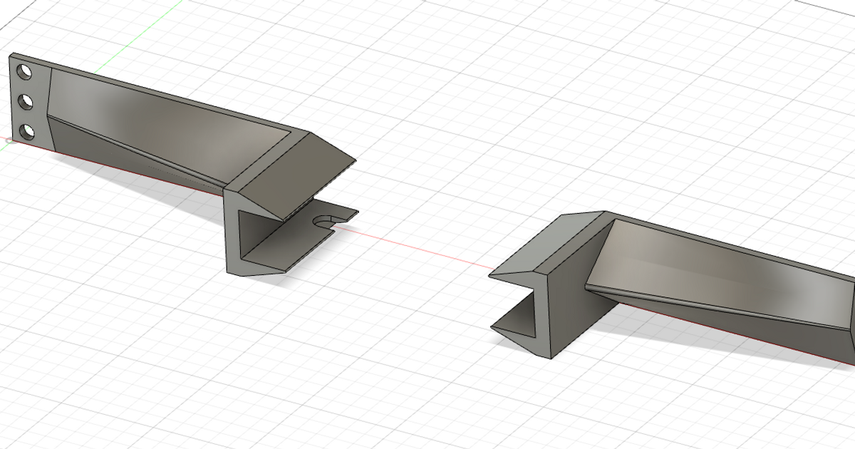 Netgear Switch GS108E Rack mount by vvision | Download free STL model ...