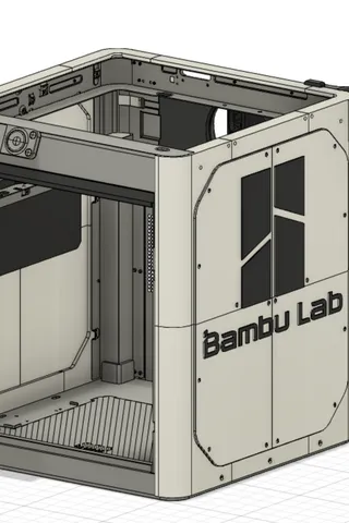 ARC Bambu Lab P1P Enclosure by thrutheframe | Download free STL model ...
