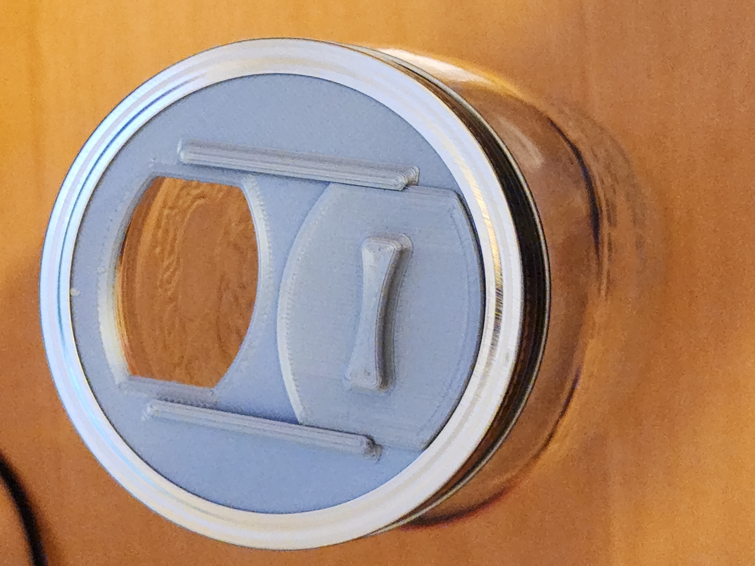 Sliding lid for Mason jars by Joe | Download free STL model ...