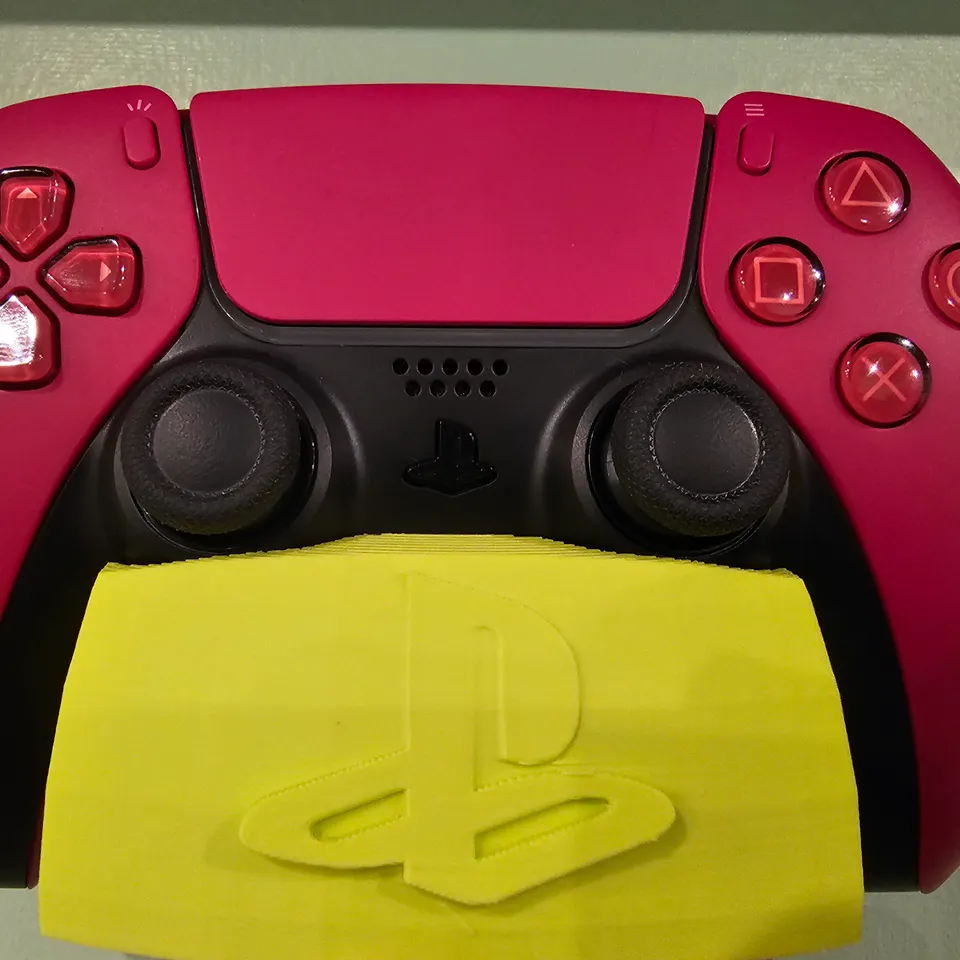 PS5 controller Wall hanger with PS logo by Kabliga | Download free STL ...