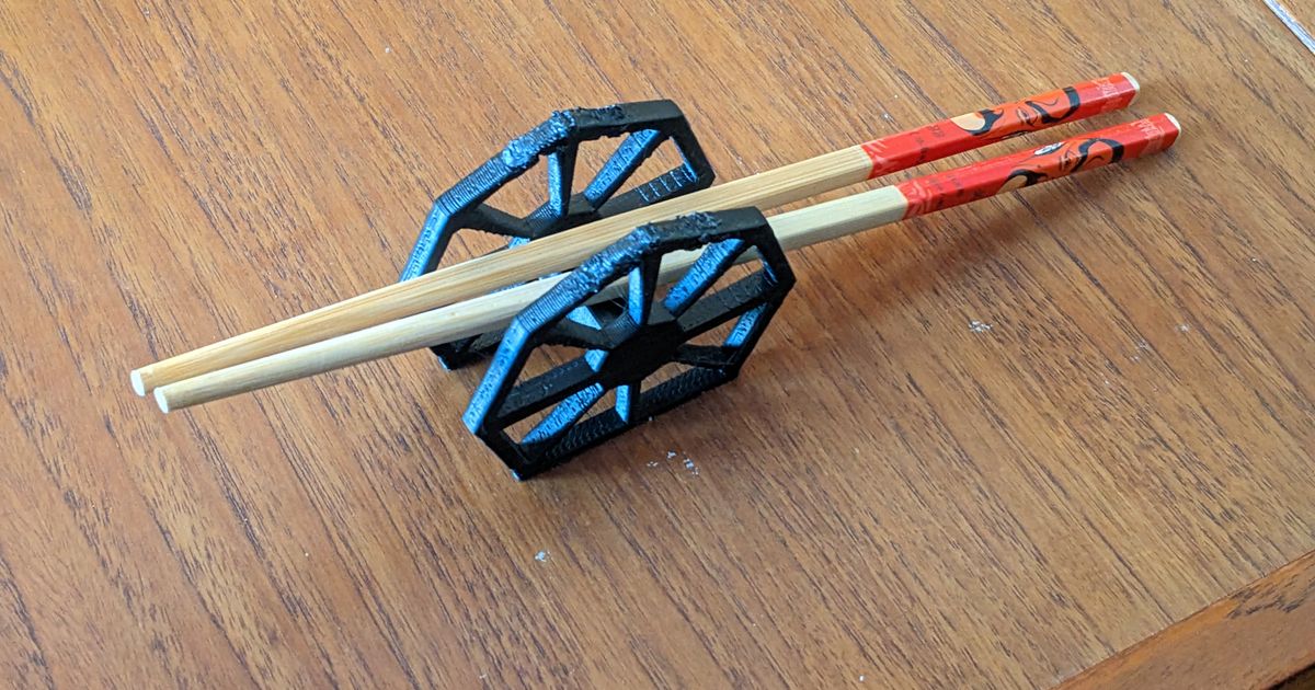 Cannon Chop Stick Stand by Bearic | Download free STL model ...