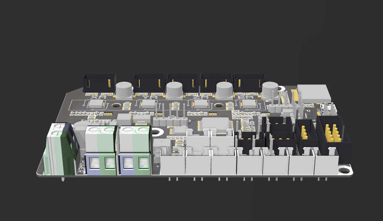SKR Mini E3 V3 With Mounting Holes by Srg_Whoopsie | Download free STL ...