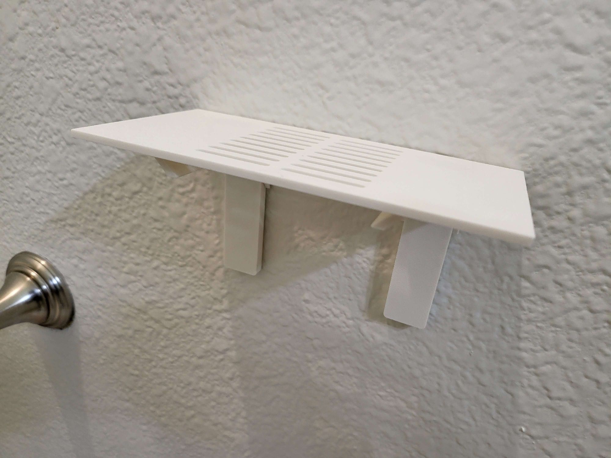 Phone Caddy Shelf using Command Strips by Chipp Walters | Download free ...