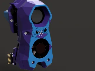 Voron - Stealthburner - Stitch Faceplate by k2thestank | Download free ...