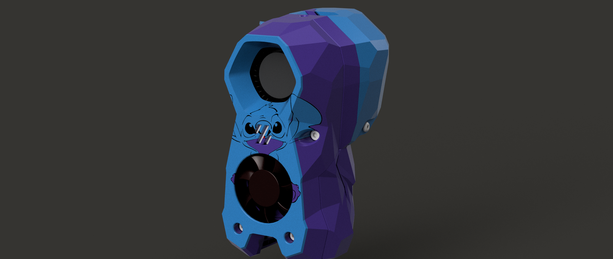 Voron - Stealthburner - Stitch Faceplate by k2thestank | Download free ...
