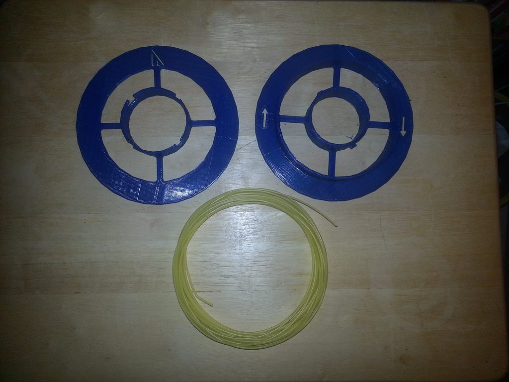Sample Filament Spool by Scotty-G | Download free STL model ...
