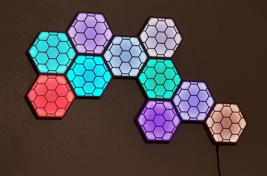 Yep, its another HexLED - NanoLeaf Panel! (with STEP file) by ...