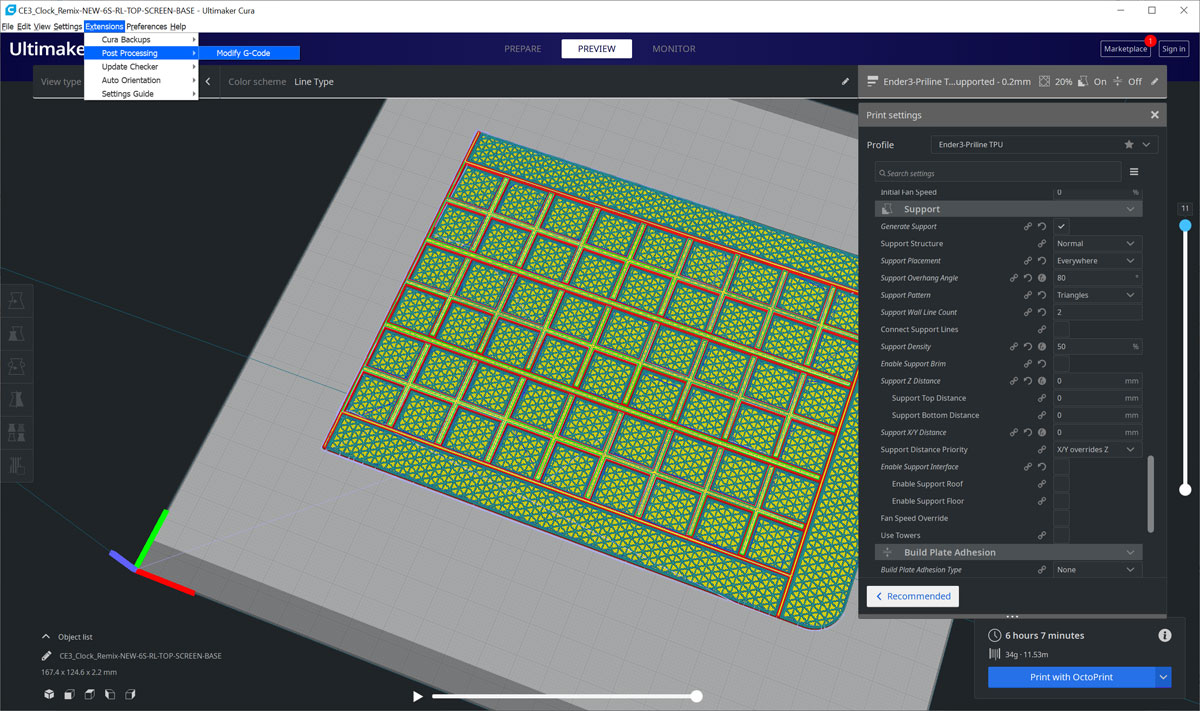 Grid Clock v2 REMIX - Fully Enclosed Version with Adrunio Nano or ...