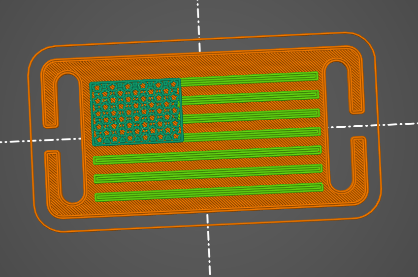 USA and UK flag molle bag decorations by rischi | Download free STL ...