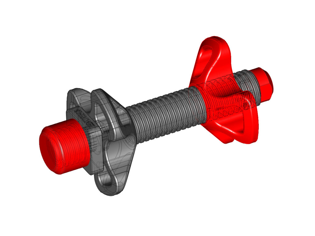 Universal Filament Spool Holder REMIX for Ender3 and CR10 (no cutting ...