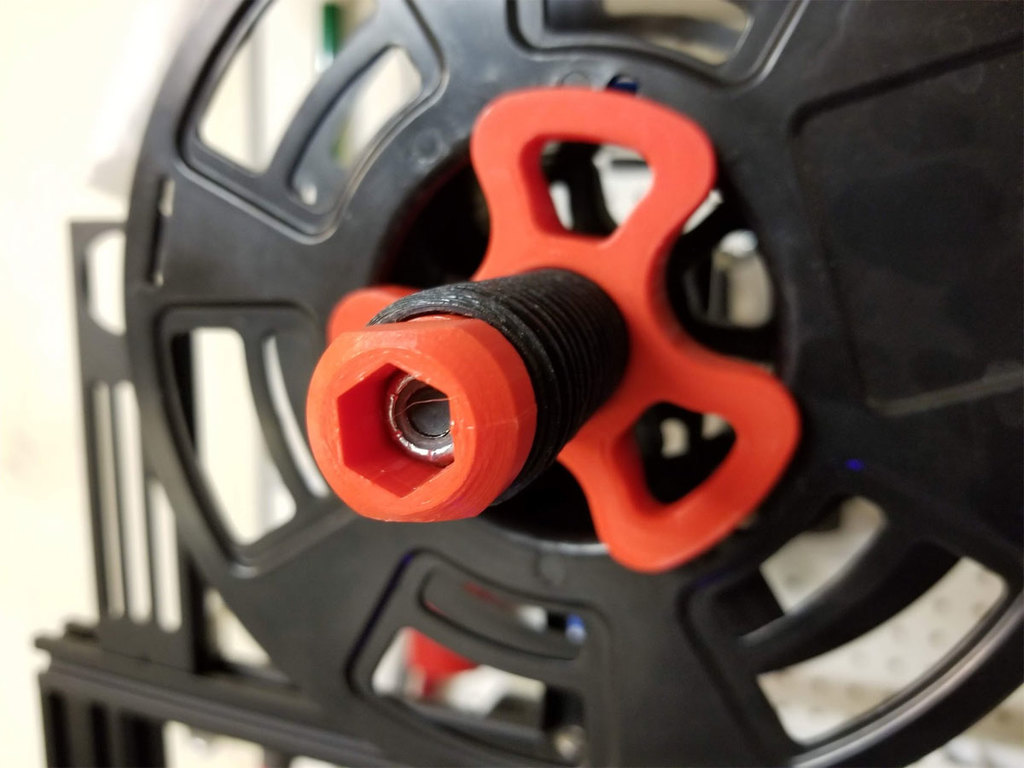 Universal Filament Spool Holder REMIX for Ender3 and CR10 (no cutting ...