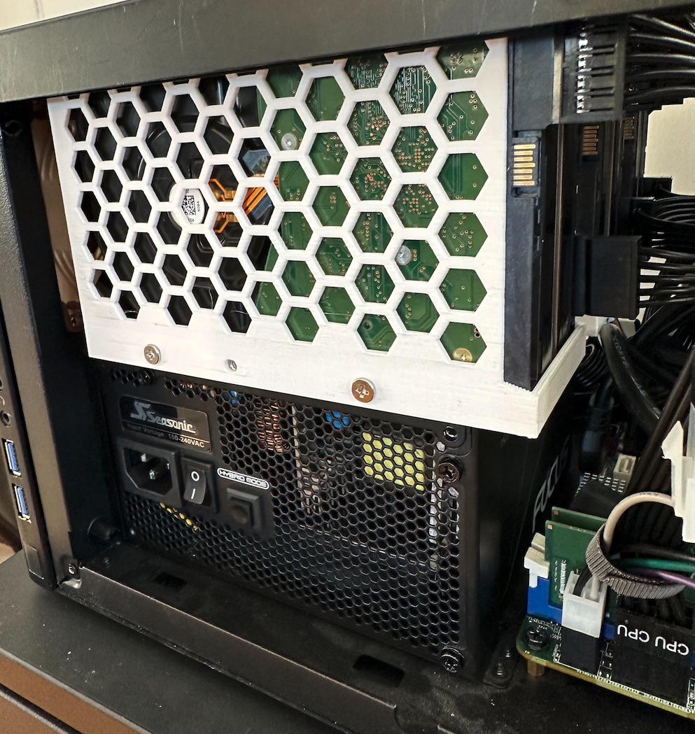 Fractal Node 304 HDD mount cage by brujoand | Download free STL model ...