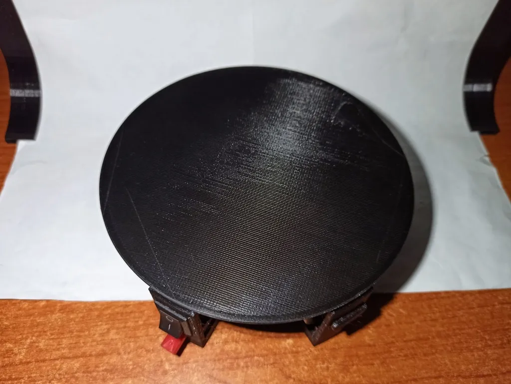360 rotating display stand plate by dantech | Download free STL model ...